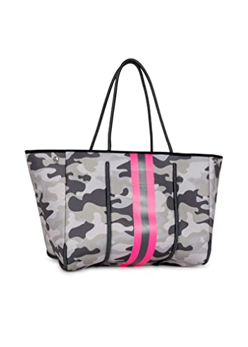 Haute Shore - Greyson Cairo Neoprene Tote Bag w/Zipper Wristlet Inside, One_Size