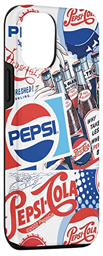 iPhone 12/12 Pro Pepsi Nostalgic Pattern Case