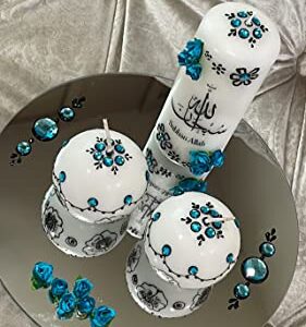 Islamic Candle Set (Blue)