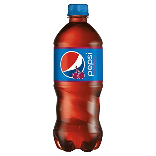 Wild Cherry Pepsi 20 oz Soda Bottles (Pack of 12, Total of 200 FL OZ)