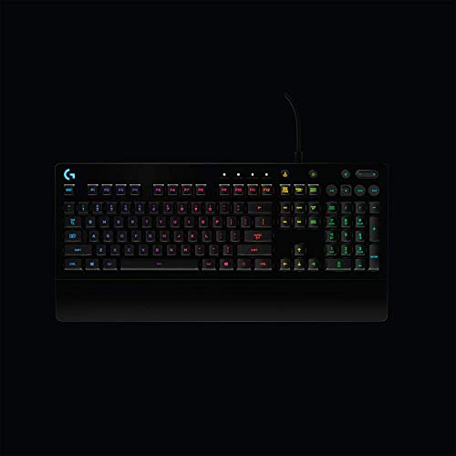 Logitech USB 2.0 G213 Prodigy Gaming Keyboard with 16.8 Million Lighting Colors (Renewed)