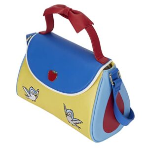 loungefly disney snow white cosplay bow handbag snow white one size