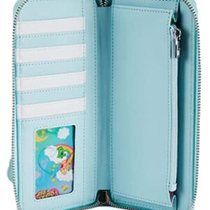 Loungefly Care Beaas Care-A-Lot Castle Zip-Around Wallet Care Bears One Size