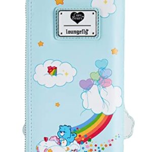 Loungefly Care Beaas Care-A-Lot Castle Zip-Around Wallet Care Bears One Size