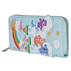 Loungefly Care Beaas Care-A-Lot Castle Zip-Around Wallet Care Bears One Size