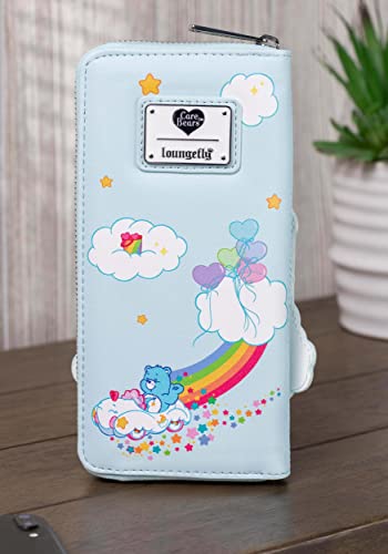 Loungefly Care Beaas Care-A-Lot Castle Zip-Around Wallet Care Bears One Size