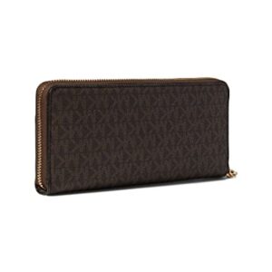 Michael Kors Parker Large Travel Pocket Continental Brown/Black One Size