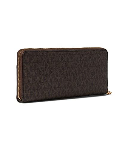 Michael Kors Parker Large Travel Pocket Continental Brown/Black One Size