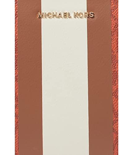 Michael Kors Jet Set Medium Camera Bag Deep Orange Multi One Size