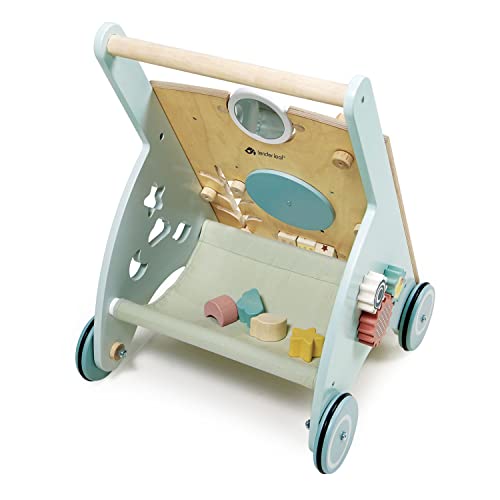 Tender Leaf Toys - Sunshine Baby Activity Walker - Activity Station to Encourage Floor Play to First Steps - Perfect Companion to Learn How to Walk - Age 18m +