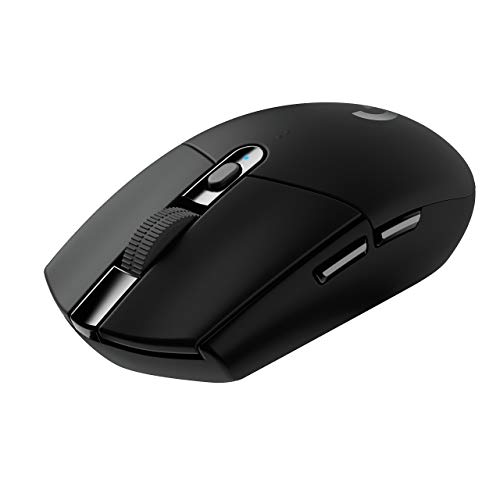 logitech G305 LIGHTSPEED Wireless Gaming Mouse, Black (Renewed)