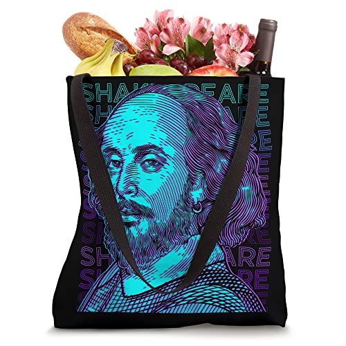 Shakespeare Retro Tote Bag