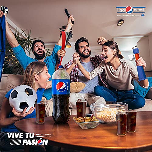 Pepsi Soda - Plastic Bottle in your Family Presentation of 3 Lt. / 101 Fl Oz with Cola Flavor. Delicious and Refreshing, that´s what you Like (Pack of 3 bottle TOTAL of 3 Lt. / 101 Fl Oz each)