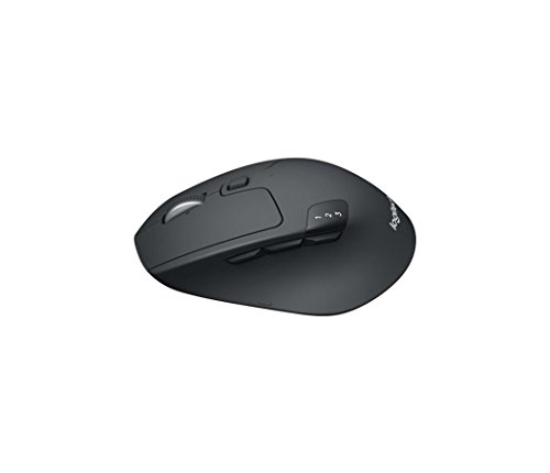 Logitech M720 Triathlon Bluetooth Wireless Optical Mouse with Unifying Receiver (Renewed)