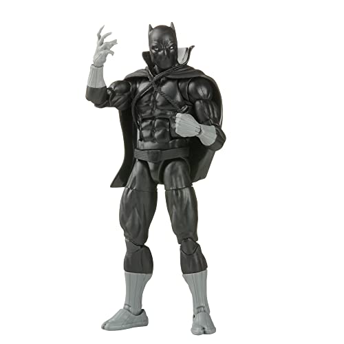 Marvel Legends Series Classic Comics Black Panther 6-inch Action Figure Toy, 2 Accessories, 1 Build-A-Figure Part