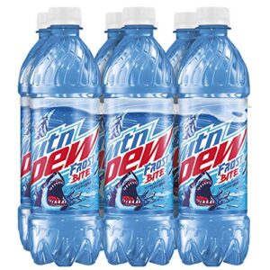 new limited edition mountain dew frost bite, 16.9 fl oz bottle, 6 count