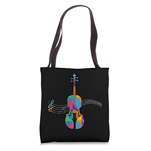 Violin Violinist Fiddle Player Orchestra Classical Music Tote Bag