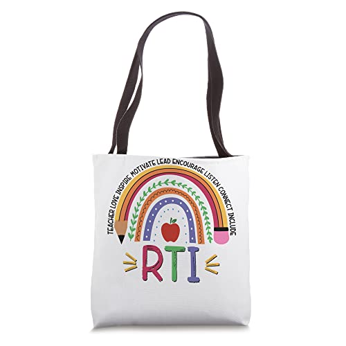 r83g RTI Response To Intervention Teacher Back To School Tote Bag