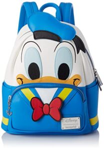 loungefly disney donald duck cosplay womens double strap shoulder bag purse