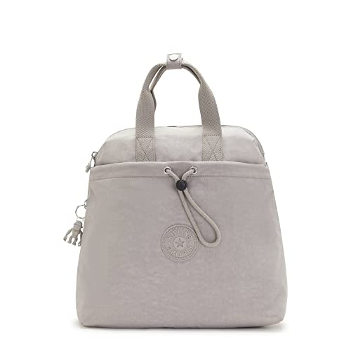 Kipling Goyo Medium Backpack Tote Grey Gris