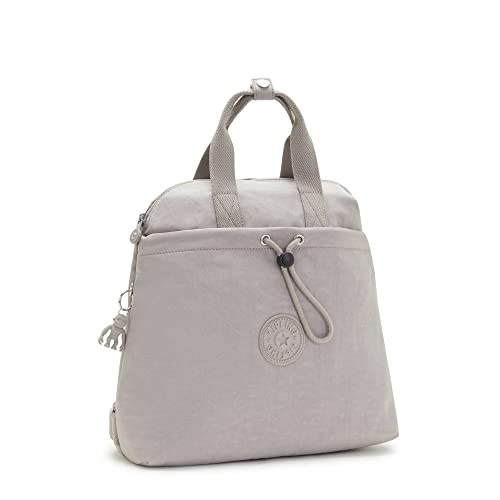 Kipling Goyo Medium Backpack Tote Grey Gris