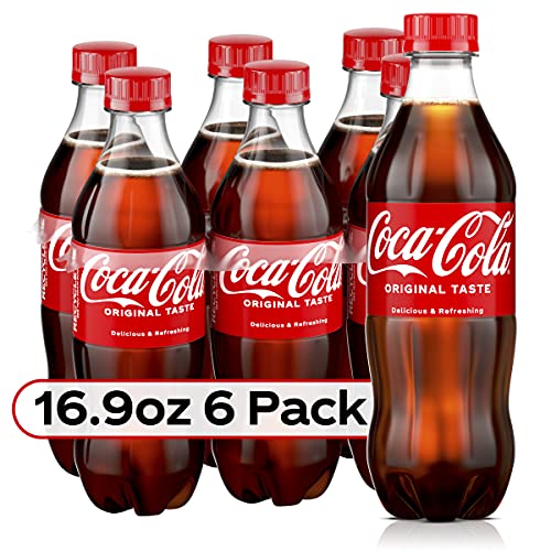 Coca-Cola, Soda Soft Drink, 16.9 oz (pack of 6)