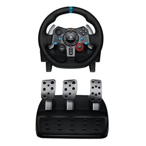 logitech driving force g29 racing wheel for playstation 4 and playstation 3 (renewed)