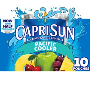 capri sun pacific cooler, 6 fl oz pouches, 10 pack