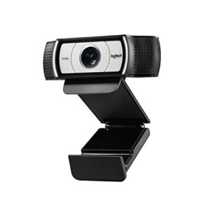 Logitech C930e 1080P HD Video Webcam - 90-Degree Extended View, Microsoft Lync 2013 and Skype Certified - Black