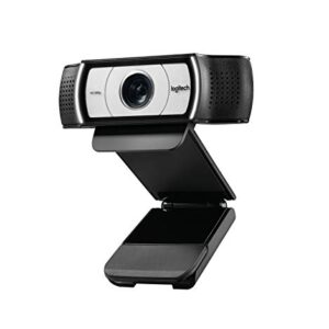 Logitech C930e 1080P HD Video Webcam - 90-Degree Extended View, Microsoft Lync 2013 and Skype Certified - Black