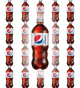 diet pepsi soda, 20oz bottle (pack of 20, total of 400 fl oz)