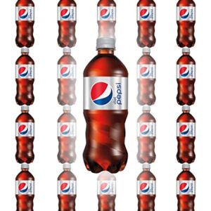 Diet Pepsi Soda, 20oz Bottle (Pack of 20, Total of 400 Fl Oz)