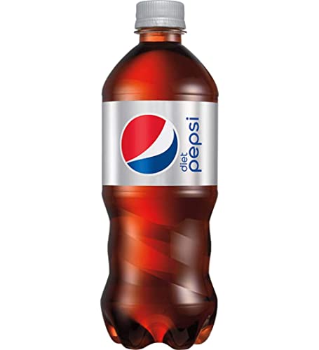 Diet Pepsi Soda, 20oz Bottle (Pack of 20, Total of 400 Fl Oz)