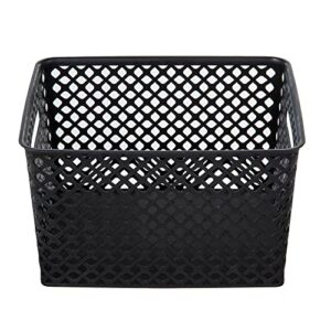 LARGE DECORATIVE BASKET 2PK, BLACK