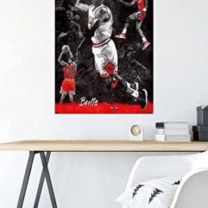 Trends International Michael Jordan - Sketch Wall Poster, 22.375" x 34", Unframed Version