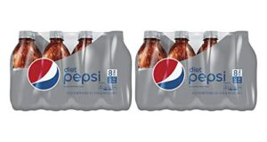 pepsi diet 12 fl oz (16 bottles)