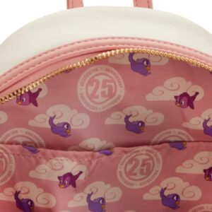 Loungefly Disney Hercules 25th Anniversary Meg and Herc Womens Double Strap Shoulder Bag Purse