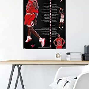 Trends International Michael Jordan - Timeline Wall Poster, 22.375" x 34", Unframed Version