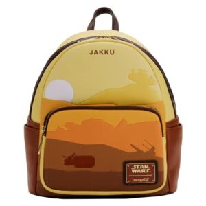 loungefly star wars lands jakku womens double strap shoulder bag purse