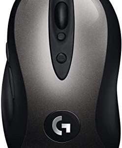 Logitech G MX518 Gaming Mouse Hero 25K Sensor, 25,600 DPI, ARM-Processor, 8 Programmable Buttons - Black/Grey