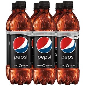 pepsi zero sugar, 12 fl oz (pack of 6)