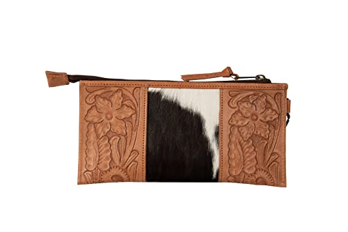 STS Ranchwear Tooled Leather Yipee Kiyay Clutch STS38390