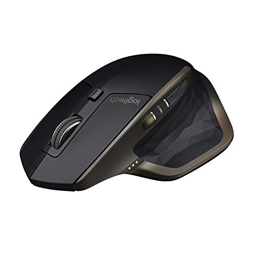 Logitech MX Master Wireless Mouse – High-precision Sensor, Speed-adaptive Scroll Wheel, Thumb Scroll Wheel, Easy-Switch up to 3 Devices