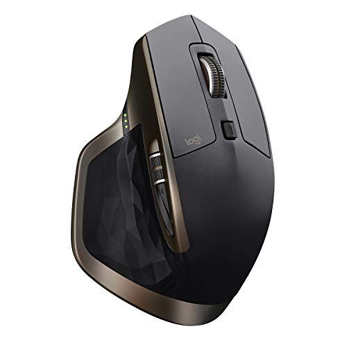 Logitech MX Master Wireless Mouse – High-precision Sensor, Speed-adaptive Scroll Wheel, Thumb Scroll Wheel, Easy-Switch up to 3 Devices