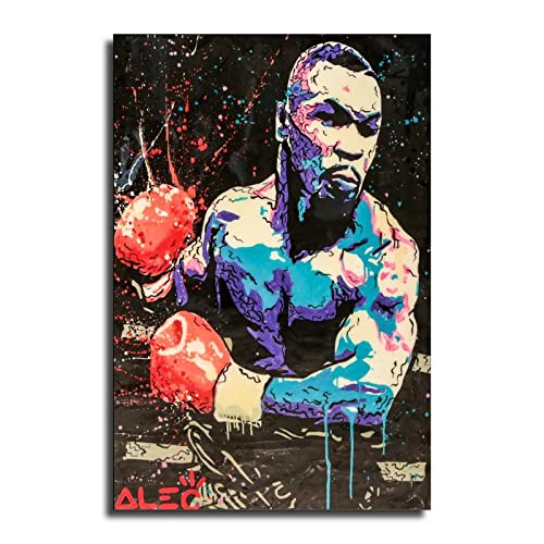 CJQ Alec-Monopolys Boxing Tyson Poster Decorative Painting Canvas Wall Art Living Room Posters Bedroom Painting 16x24inch(40x60cm)