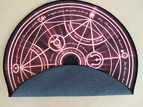 Full Metal Transmutation, Circle Cool, Japanese Anime Manga, Floor Rug, Anime Rug, Doormat, Anime, Chair Mats, FMA Transmutation, Anime Rugs (3.6 ft / 43" / 110 cm)