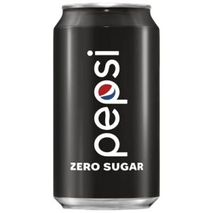 Pepsi Zero Sugar Cola Soda Pop, 12oz Cans (24 Pack)