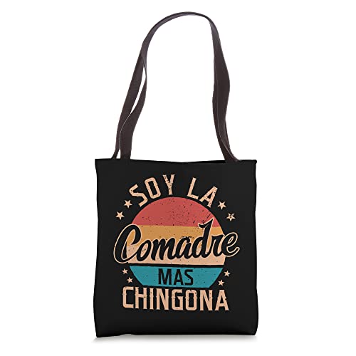 Soy La Comadre Más Chingona Tote Bag