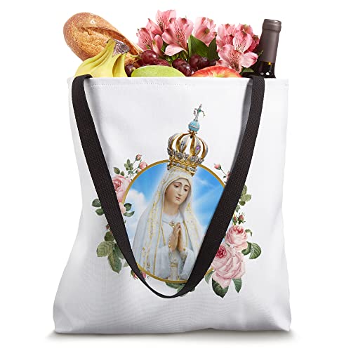 Womens Our Lady of Fatima (Nossa Senhora de Fátima) Tote Bag