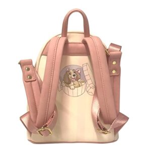 Loungefly Exclusive Lady and the Tramp Double Strap Shoulder Bag